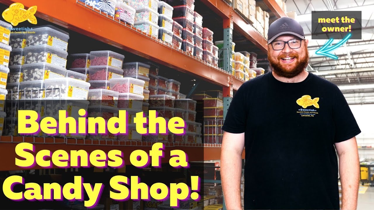 Behind the Scenes of a Candy Shop - Meet the Owner of Sweetish! - YouTube