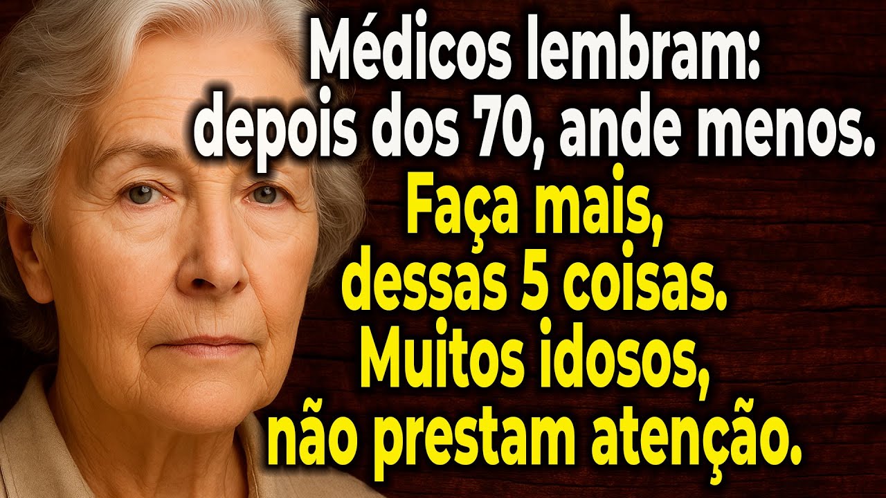 O Segredo da Longevidade Pós-70: Menos Caminhada, Mais Destas 5 Atividades Essenciais - YouTube