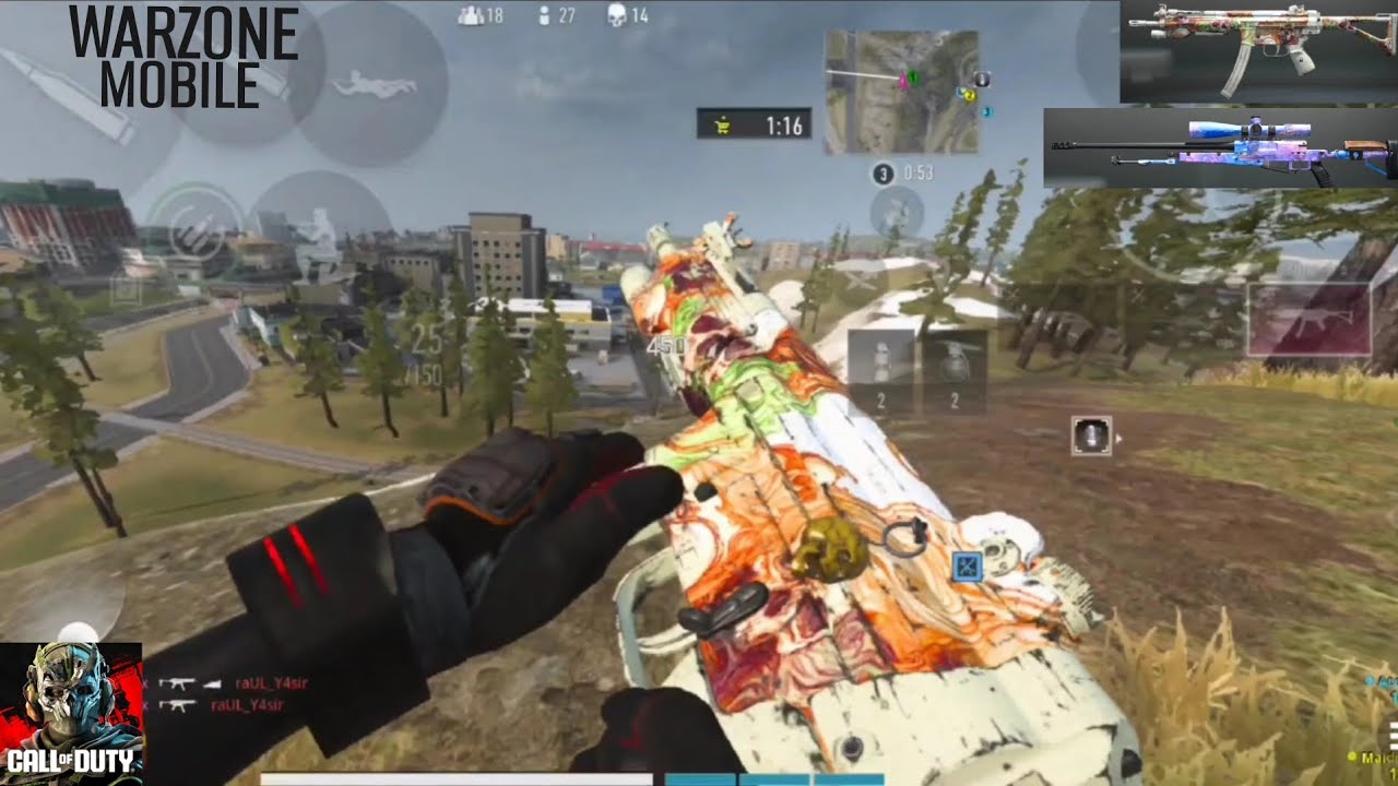 COD Warzone Mobile B06 When I had to run away from enemy bullets - YouTube