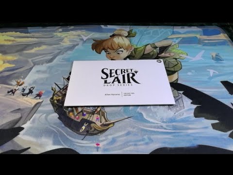 UNBOXING Alien Auroras secret lair CHAOS VAULT foil MTG - YouTube