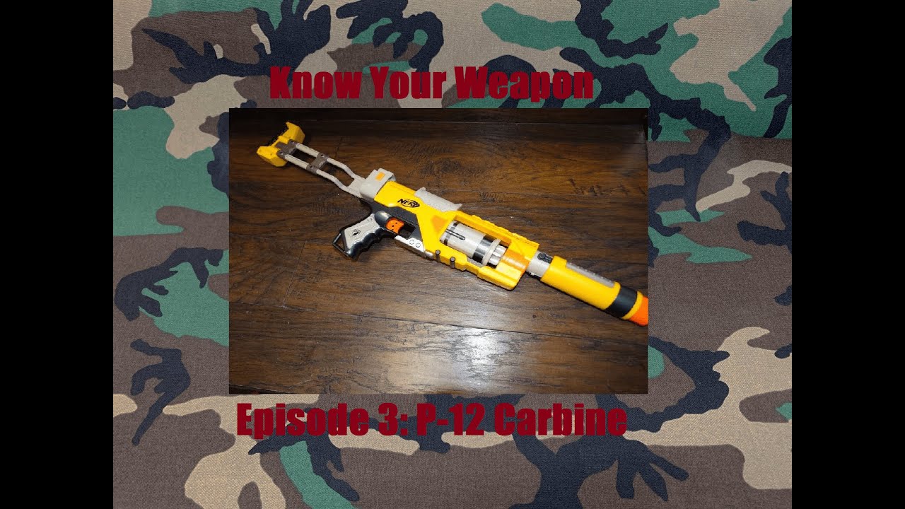 Know Your Weapon Episode 3 || P-12 Pistol Carbine || Merry Christmas ...