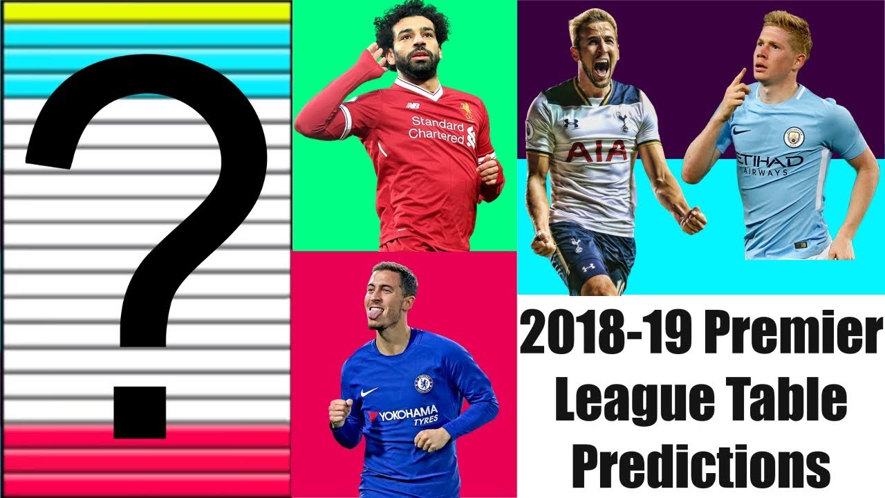 Premier League Table Predictions | 2018-19 Premier League Season | # ...