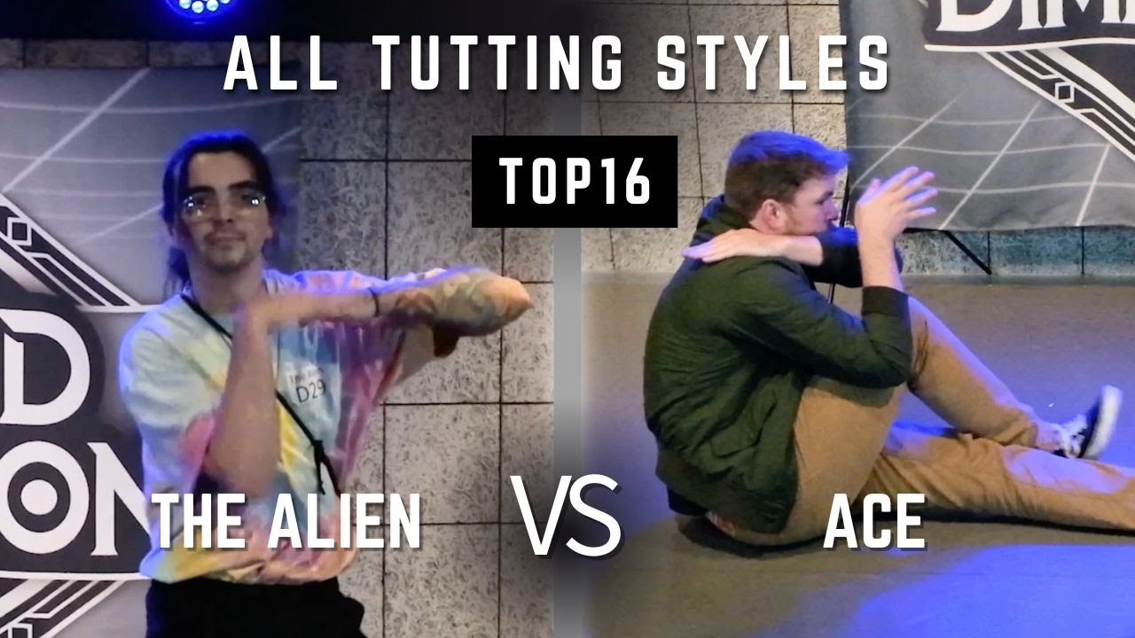 The Alien vs Ace | All Tutting Styles TOP16 | SACRED DIMENSION vol.1 ...