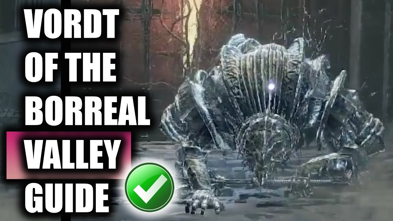 How To Easily Defeat Vordt Of The Boreal Valley Boss In Dark Souls 3 ...