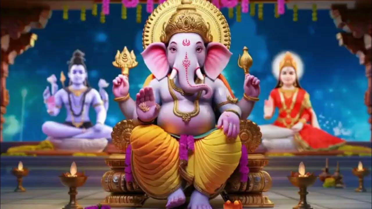 Free Ganesh Ji Animation | Non-Copyrighted Ganesh Ji VFX Video | Ganesh ...