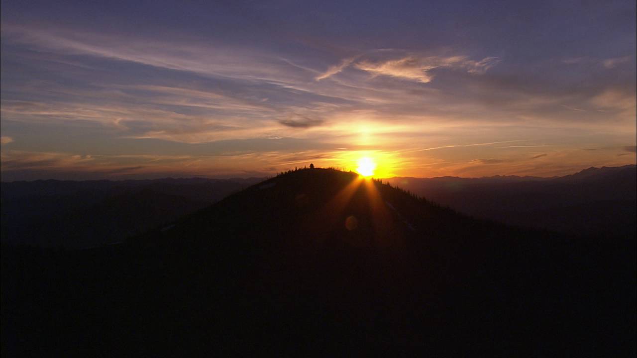 A New Day Dawns: 1 min aerial stock footage montage (001) - YouTube