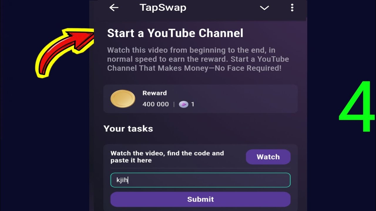 Start a YouTube Channel | Tapswap Code | Start a YouTube Channel That Makes Money—No Face ...