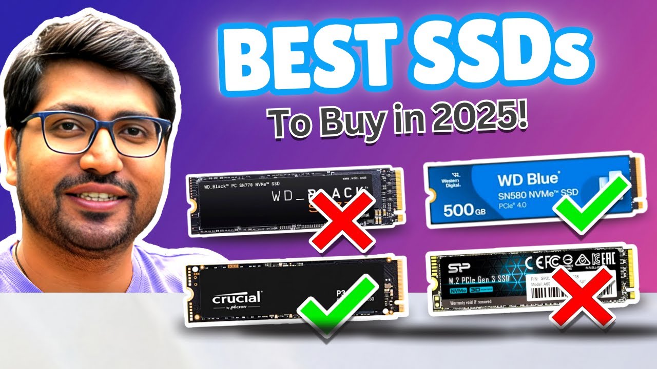 Best SSD 2025⚡Best M.2 NVMe SSD in India 2025⚡Best High-Speed SSD for ...