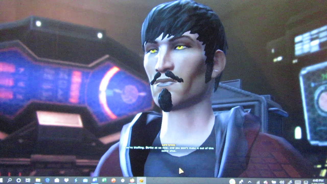 SWTOR MIKURA CONFRONTS IMPERIAL REVANITES - YouTube