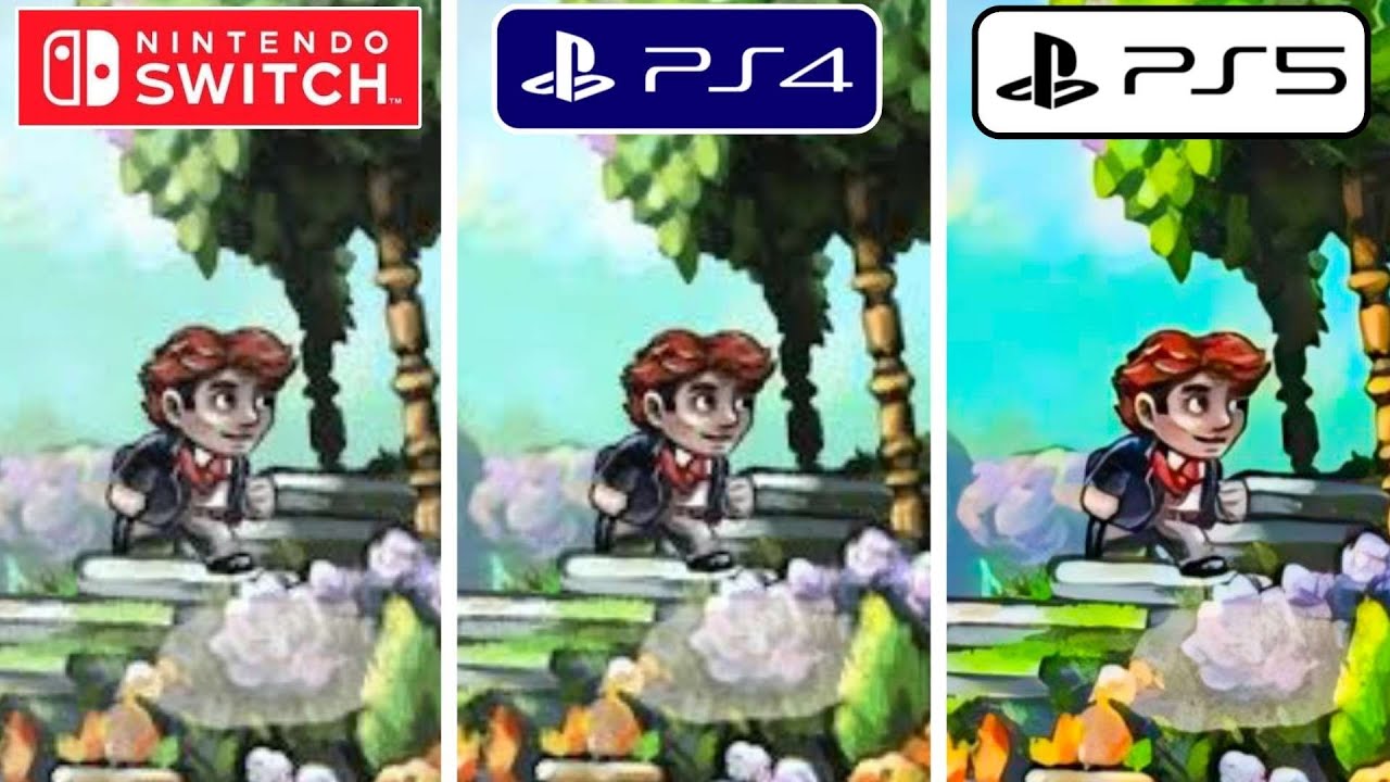 Braid Anniversary Edition Nintendo Switch vs PS5 vs PS4 Graphics ...