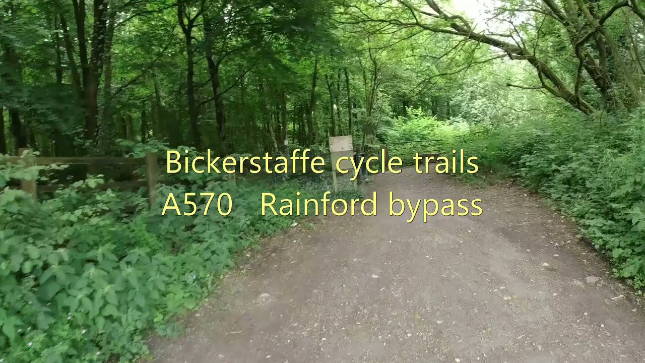 Bickerstaffe cycle trails - YouTube