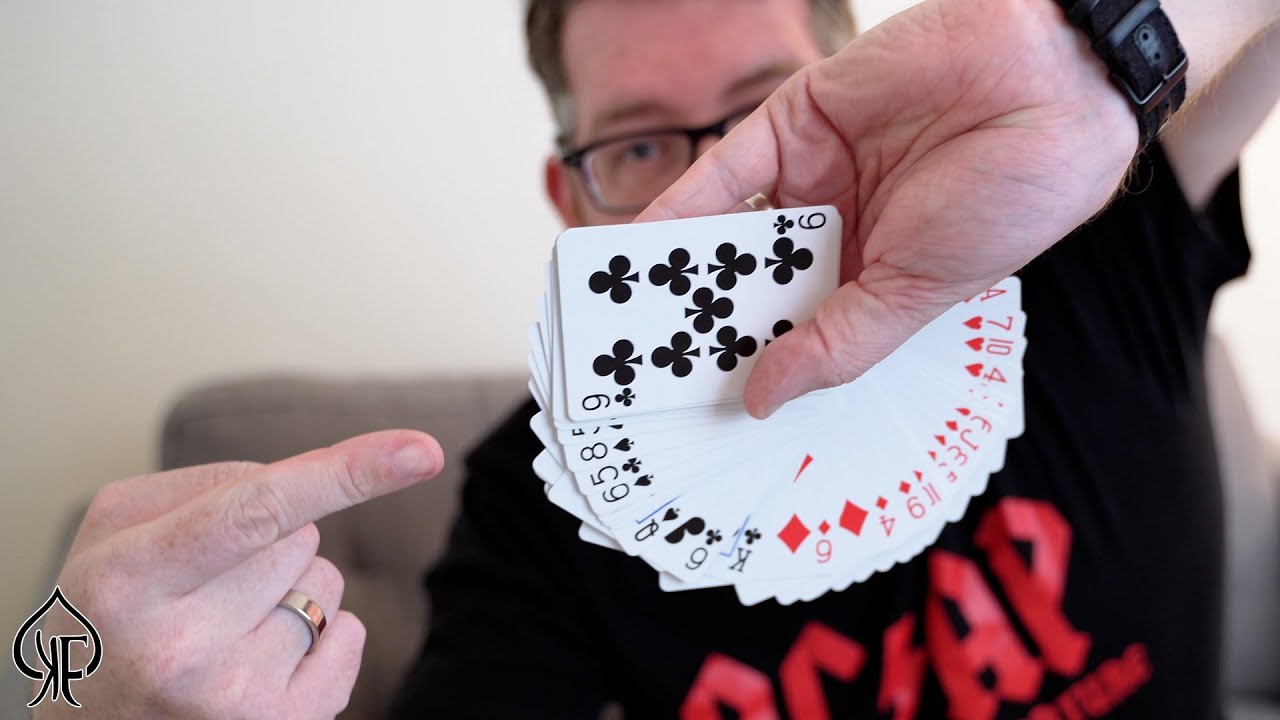 Separate black playing cards from red | Easy Stripper Deck Tutorial - YouTube