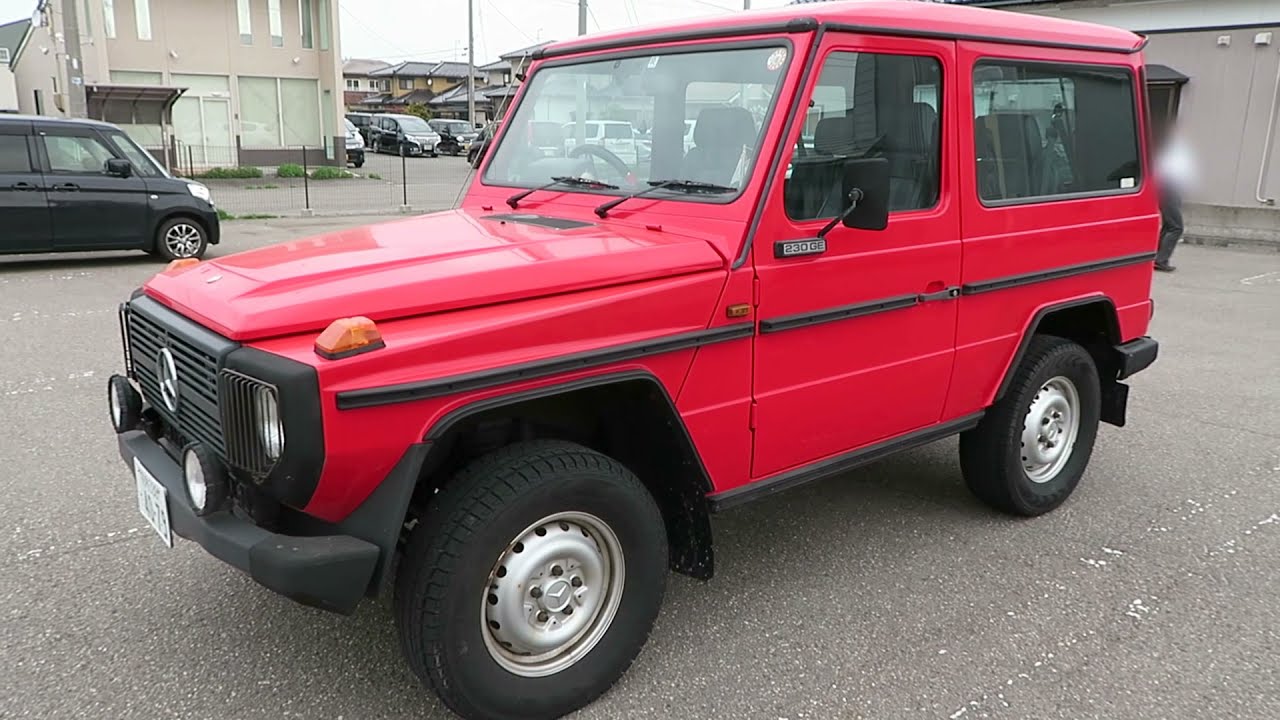 メルセデスベンツ 230GE（外装・室内） - YouTube