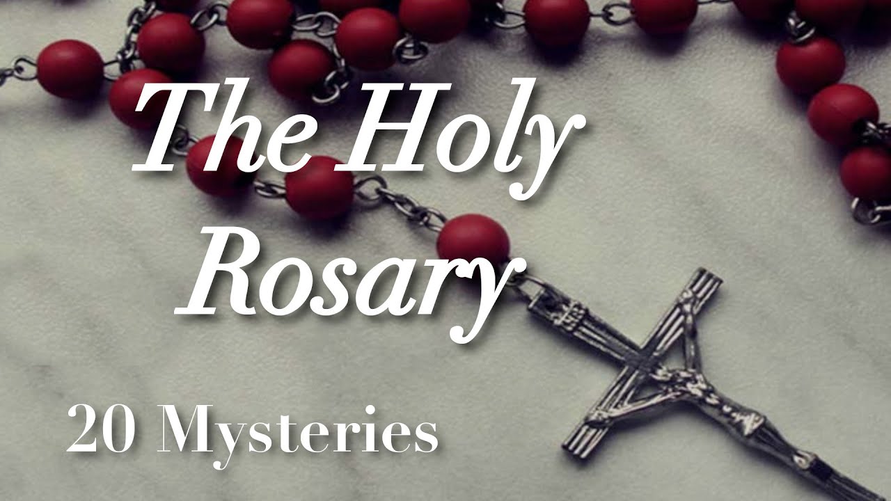 Complete Rosary 20 Mysteries - Piano Music - YouTube
