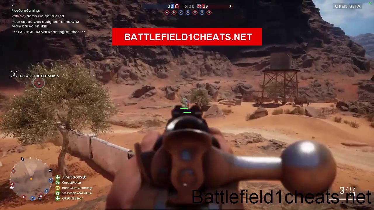 Cheat Preview: Battlefield1Cheats.NET - Battlefield 1 Cheats & Hacks - Aimbot & Wallhack - YouTube
