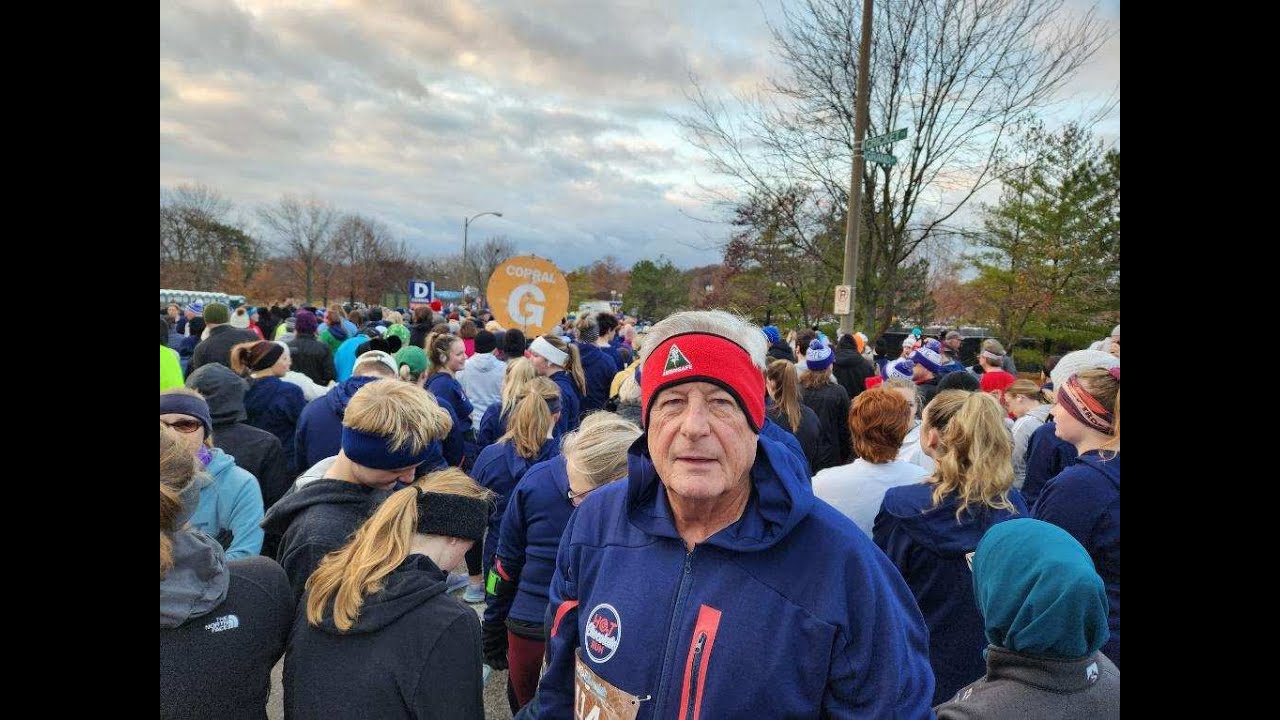 Mike Beard discusses 5K Runs at age 77 on "The Sports Couch" show - YouTube