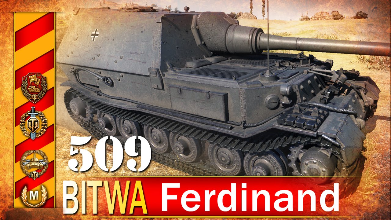 Ferdinand i Hallack rządzą na Stepie - BITWA - World of tanks - YouTube