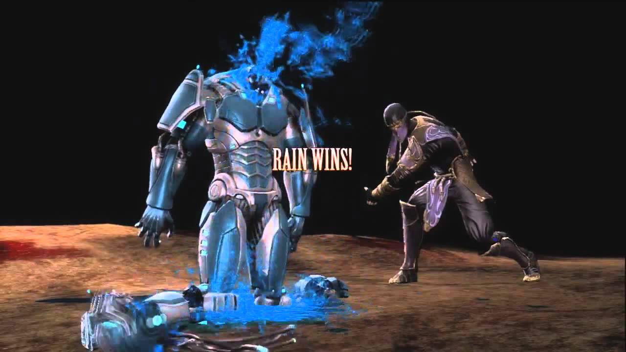 Mortal Kombat 9 Cyber Rain