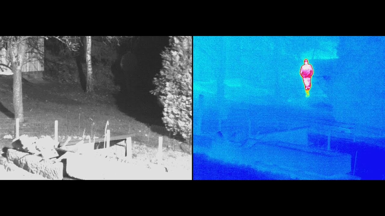 Mobotix Thermal Camera used for Security Perimeter Applications - YouTube