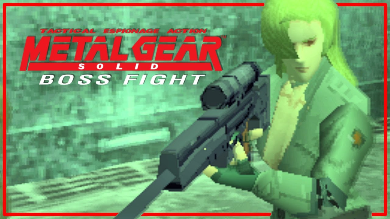 Sniper Wolf Boss Fight | Metal Gear Solid Gameplay Walkthrough FULL ...
