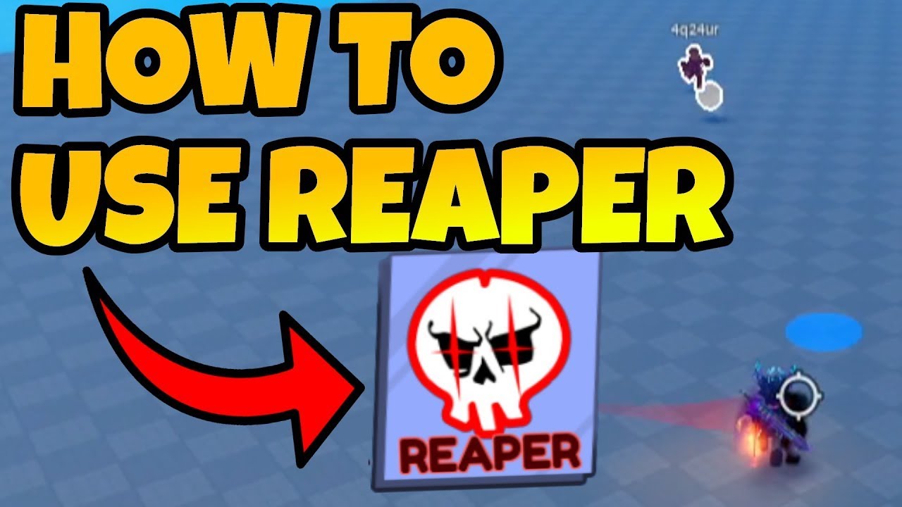 How To Use Reaper In Blade Ball! 💀 (Blade Ball Reaper Ability Guide ...