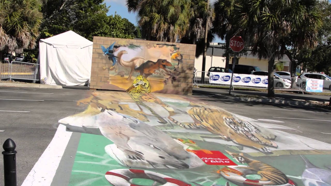 November 16, 2014 Chalk Festival Venice, Florida - YouTube