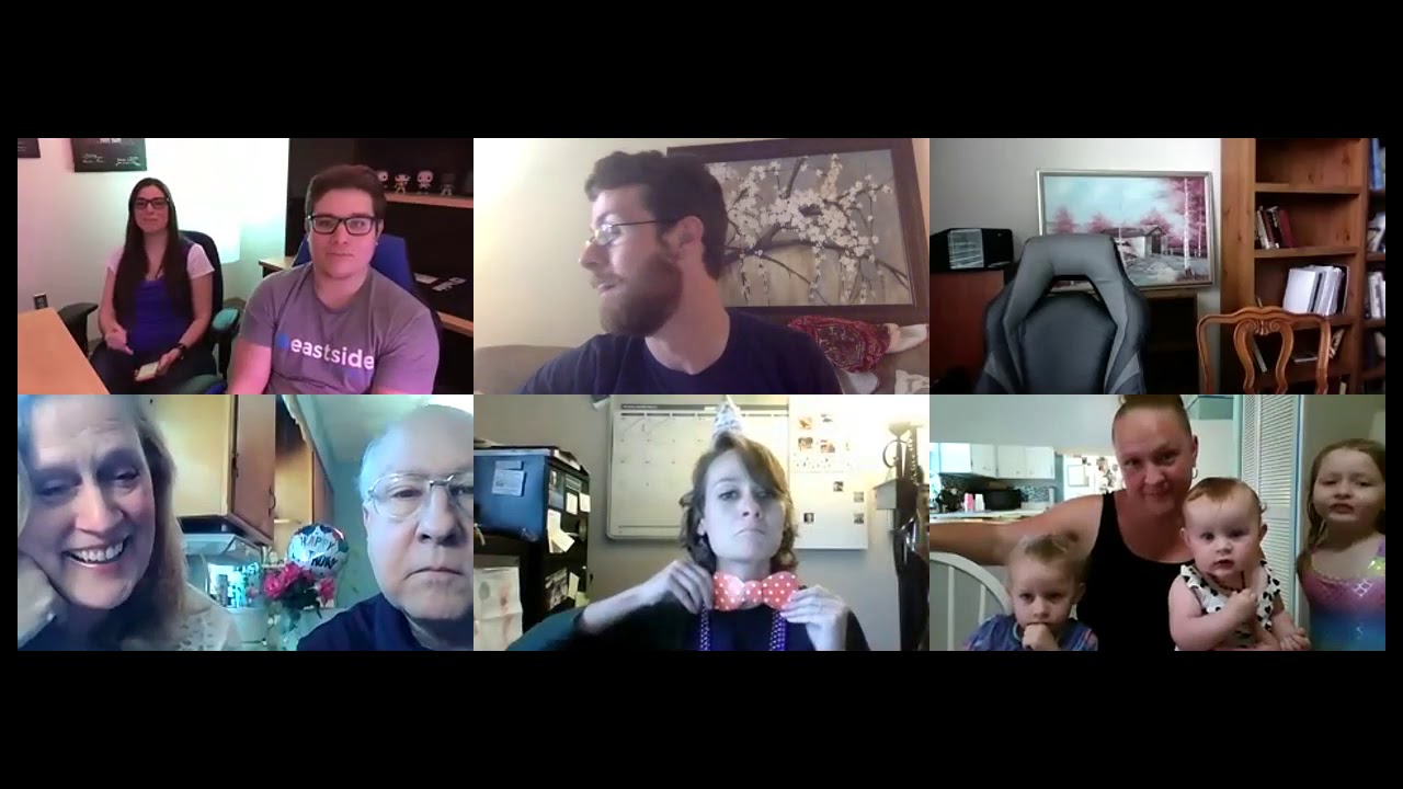 2020 Grandma's 91st Birthday Zoom Call - YouTube