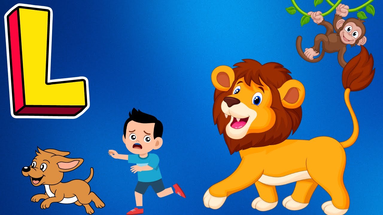 L IS FOR LION | ABC song From A to Z I ABC Song For Children | abc song ...