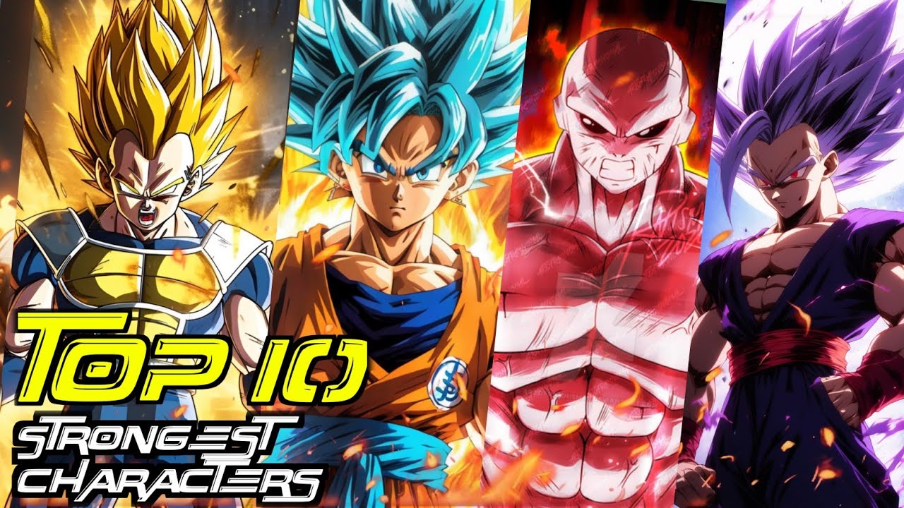 Dragonball Super Top 10 Strongest Characters | Best Character In Dragon ...