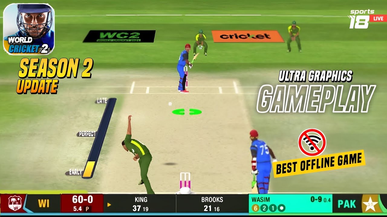World Cricket Season 2 Update | First Gameplay | Best Offline Game ...