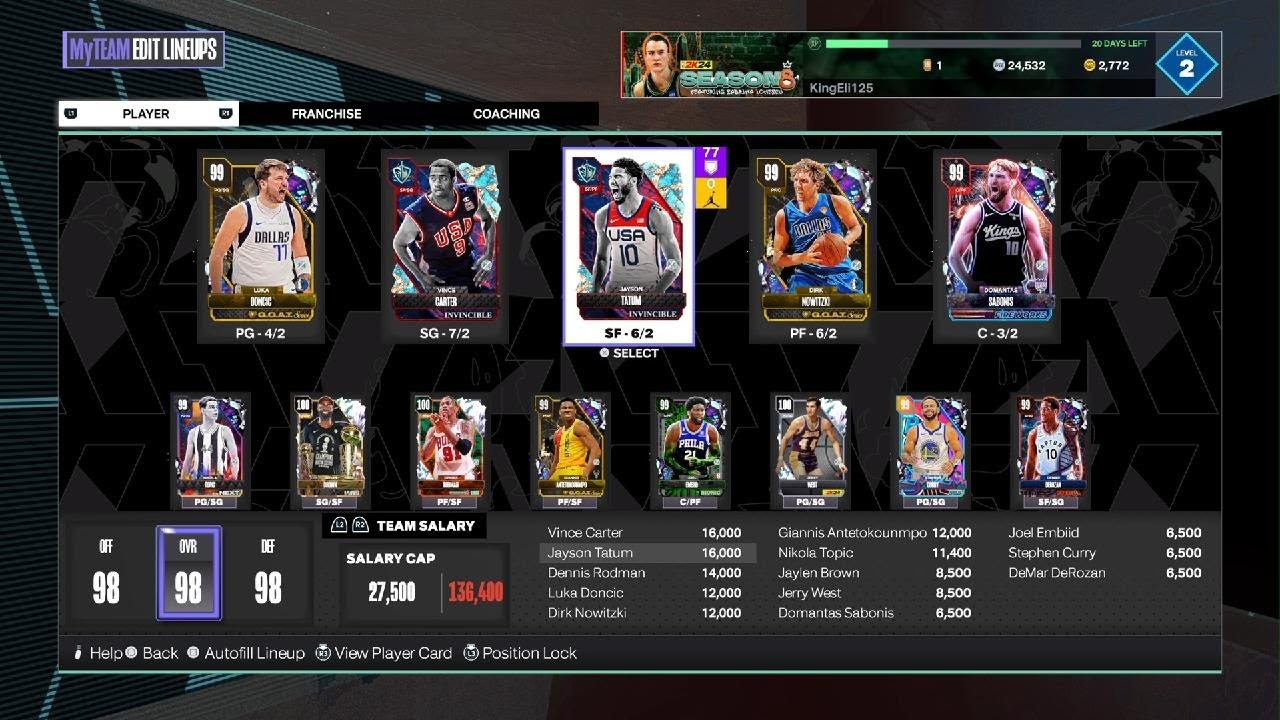 Opening a 2k24 pack - YouTube