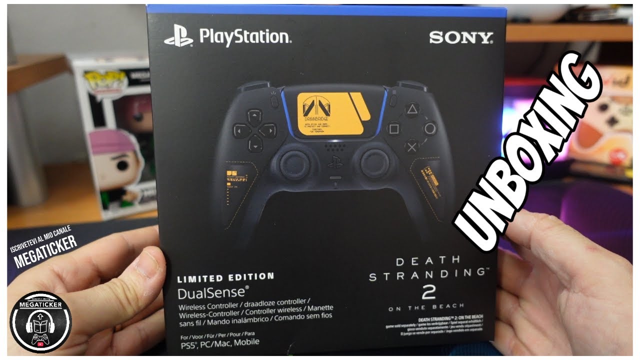 UNBOXING : LIMITED EDITION ( DEATH STRANDING 2 ) SONY DUALSENSE PS5 - YouTube