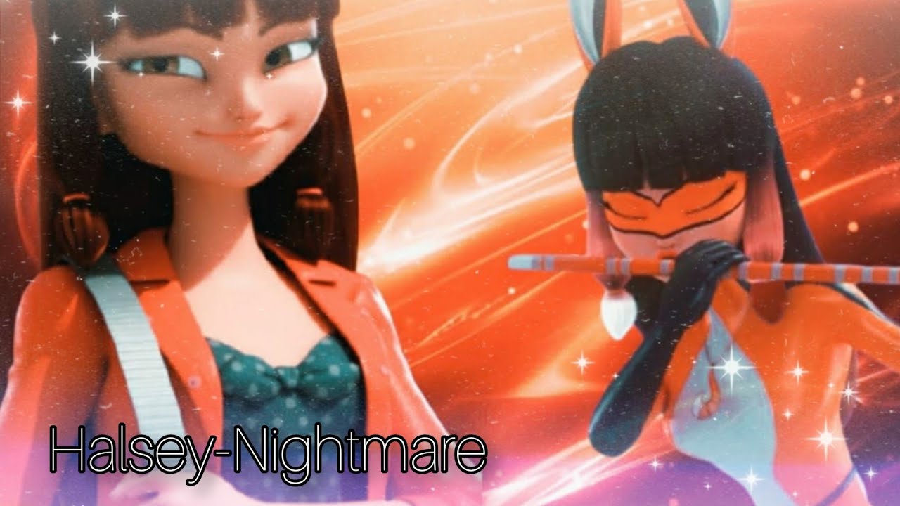 Miraculous Ladybug AMV -Lila, Volpina- (*Halsey* -Nightmare) English ...