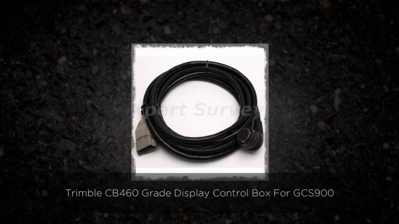 Trimble CB460 Grade Display Control Box For GCS900 CCS900 - YouTube