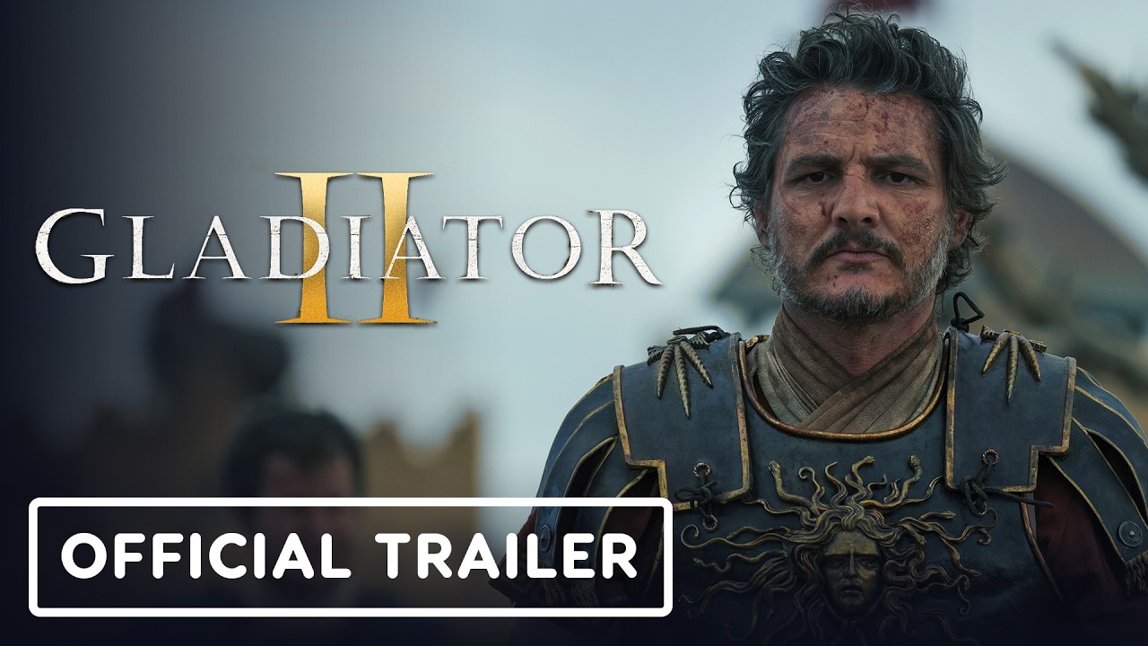 Gladiator 2 - Official Trailer (2024) Paul Mescal, Pedro Pascal, Denzel ...