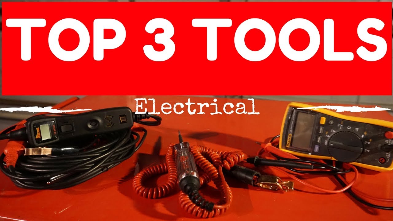 3 Tools For Automotive Electrical Work for beginners - YouTube