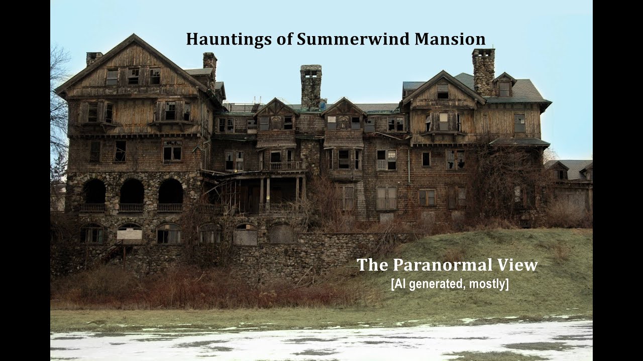 Hauntings of Summerwind Mansion: The Paranormal View [AI generated ...