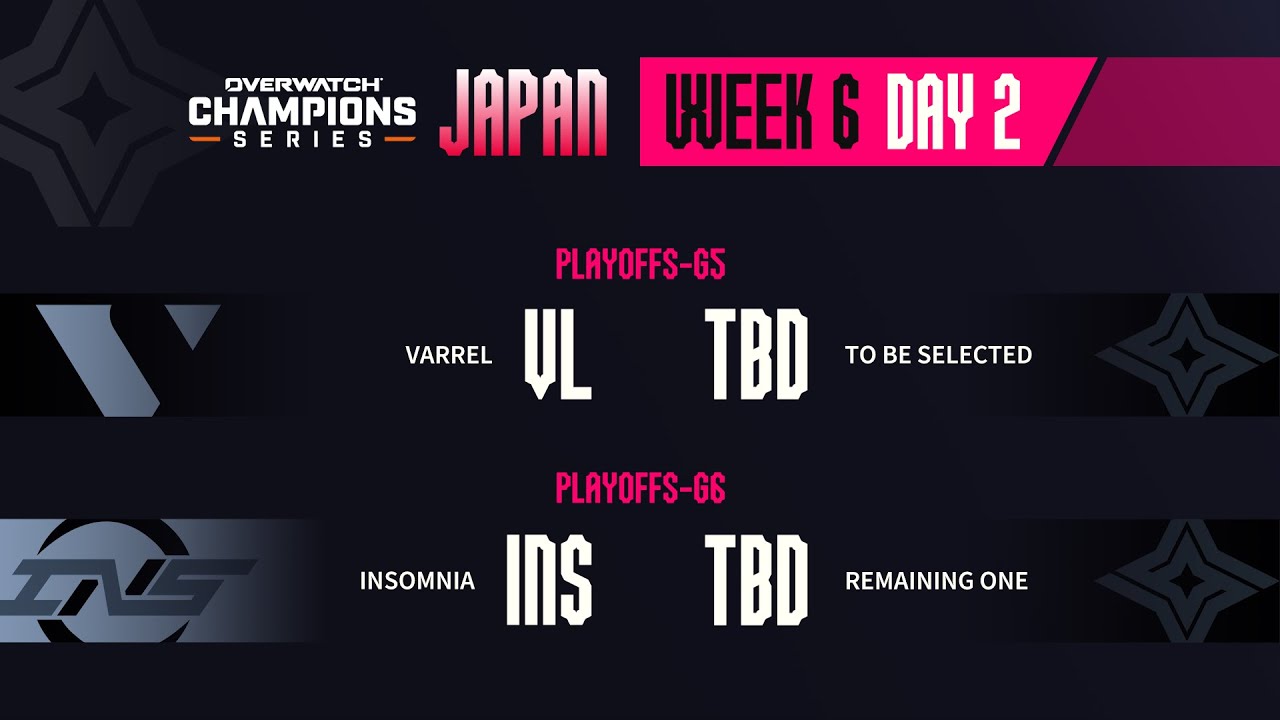 Overwatch Champions Series JAPAN (OWCS JAPAN) Playoffs Day 2 ...