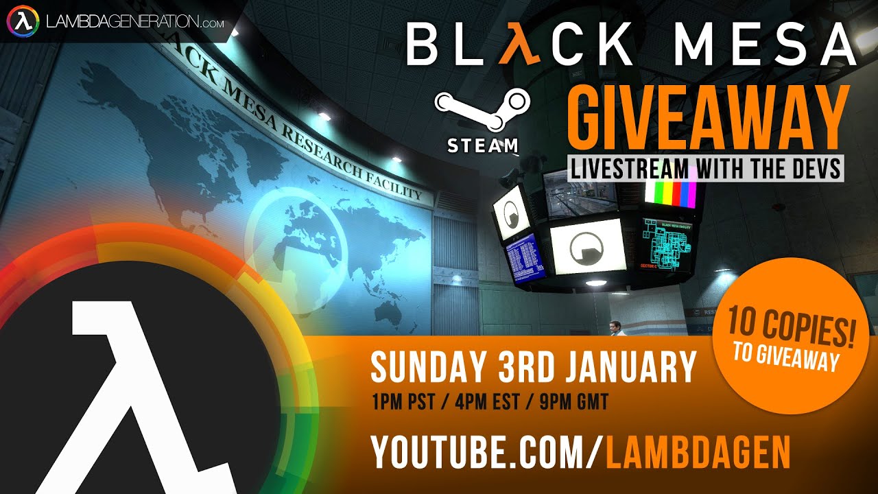 Black Mesa Livestream with the Crowbar Collective Developers - YouTube