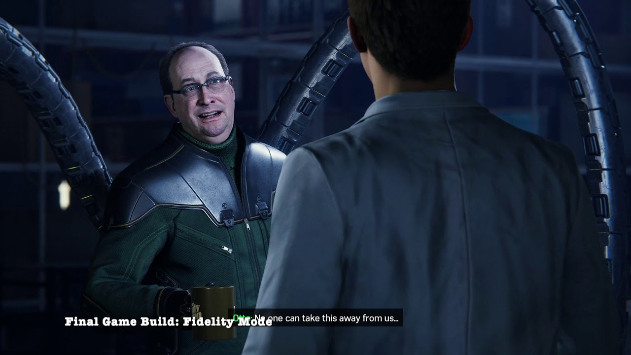 Doctor Octavius Reveals His Mechanical Arms (Spider-Man: Remastered ...