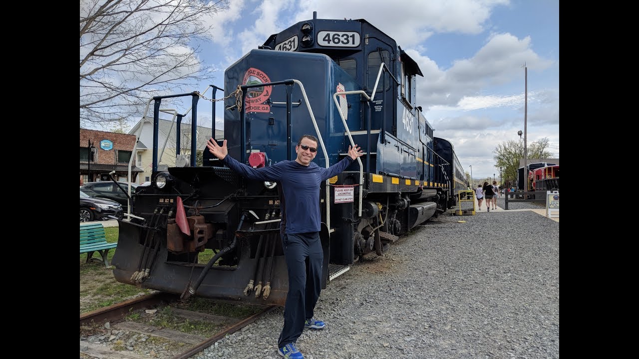 Blue Ridge Scenic Railway Trip April 14 2018 - YouTube