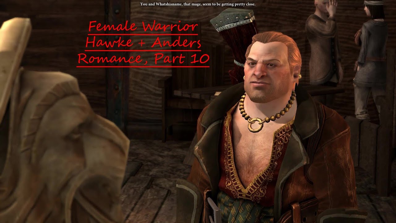 DA II: Anders Romance, Part 10 (Varric Comments on Anders Romance) - YouTube
