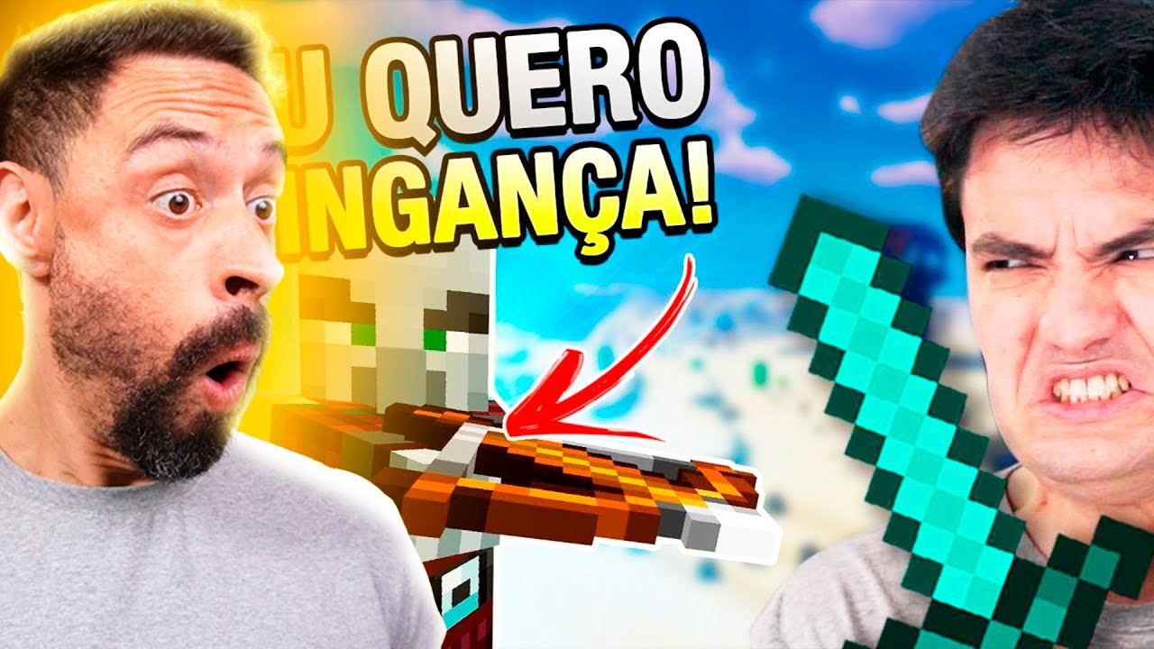É HORA DA VINGANÇA! POR JUSSARA! Reagindo ao Felipe Neto saga Minecraft ...