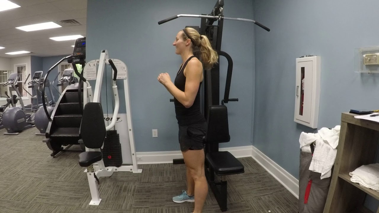 Squat Taps on Bench - YouTube