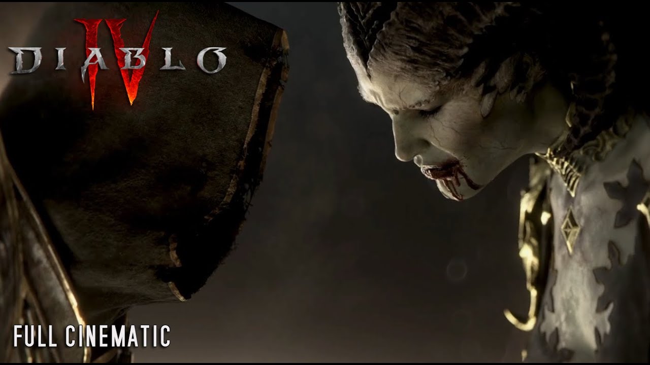 Diablo IV - Lilith VS Inarius Battle Cinematic - YouTube
