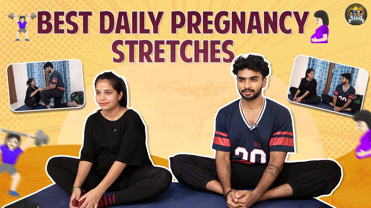 Safe and Easy Pre-Natal Stretching Exercises | #prenatalexercise ...