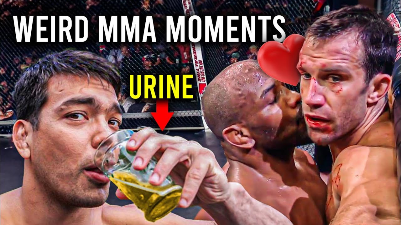 10 Weirdest MMA Moments - YouTube