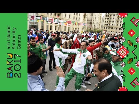 Atletləri qarşılama mərasimi | Bakı 2017