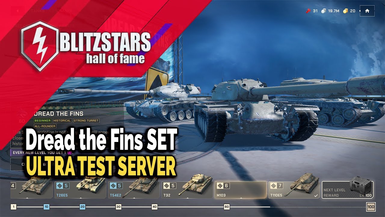 📝 Dread the Fins SET 🚀Ultra Test | World of tanks Blitz - YouTube