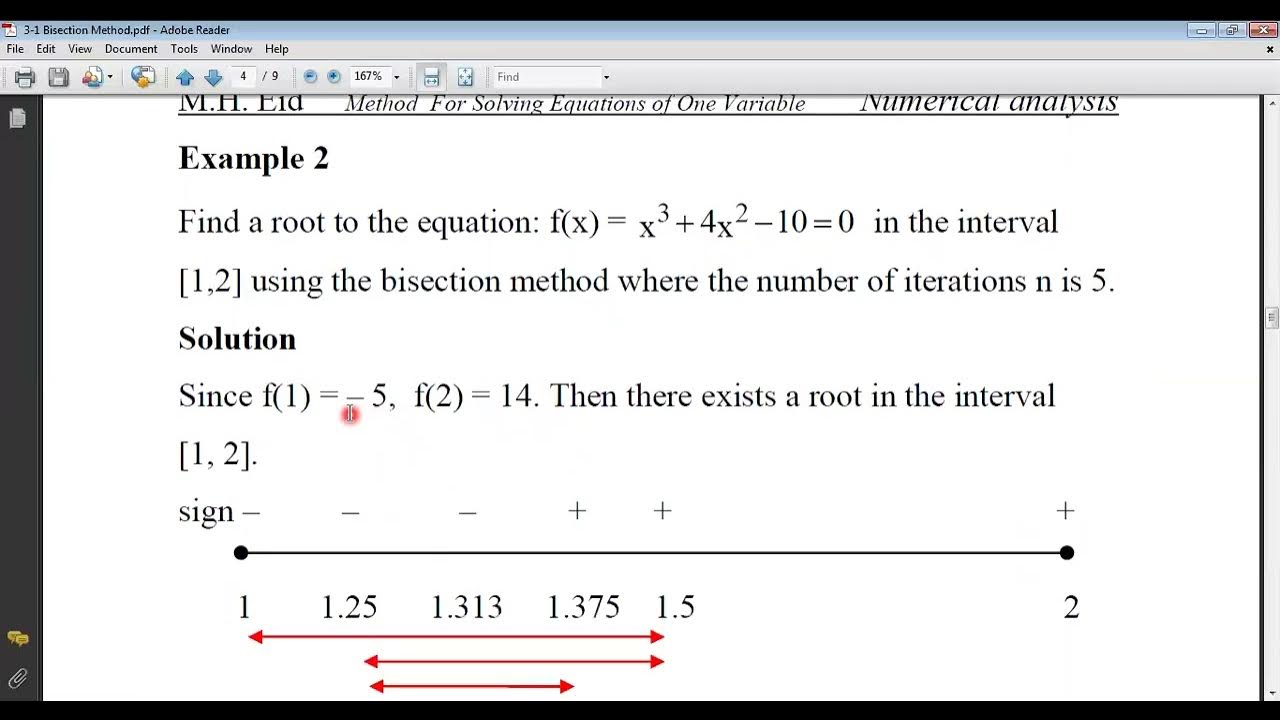 lecture 11 part 2 Bisection Method - YouTube